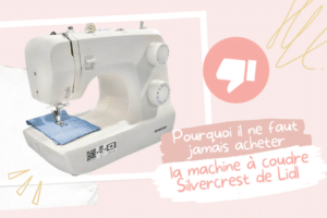 Notre avis sur la machine à coudre Silvercrest Lidl SNM 33C1 - Modesty ...